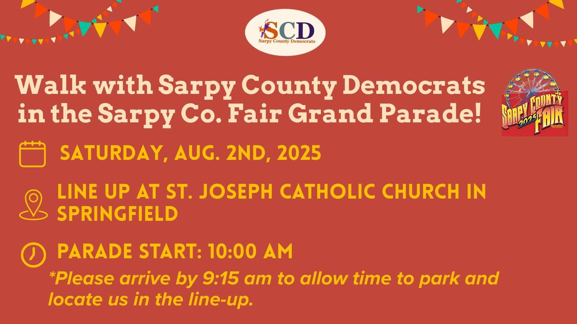 Walk In The Sarpy County Parade | Sarpy County Democrats